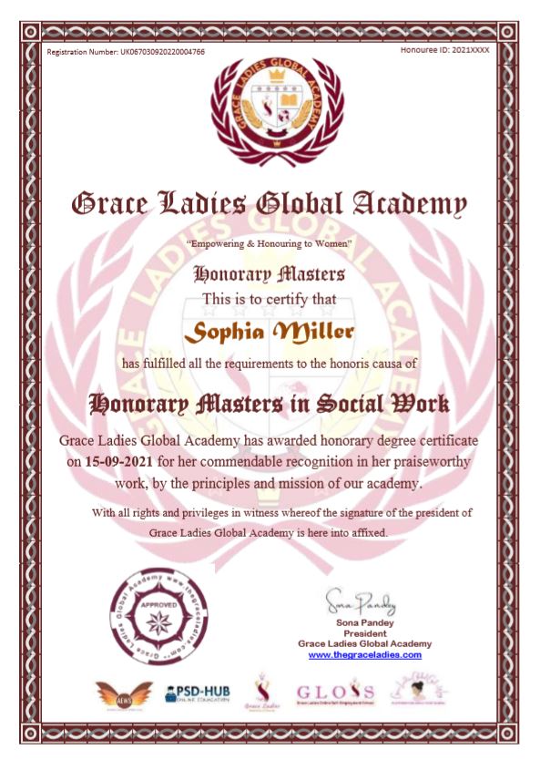 Honorary Masters