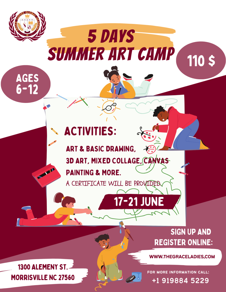 Summer Art Camp - Grace Ladies Global Academy