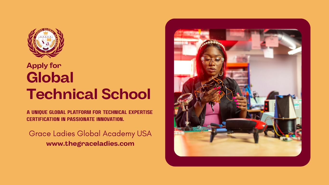 Application Form for Technical Expertise Certification - Grace Ladies Global Academy